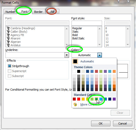 Using multiple font colors in a single cell - Microsoft Q&A