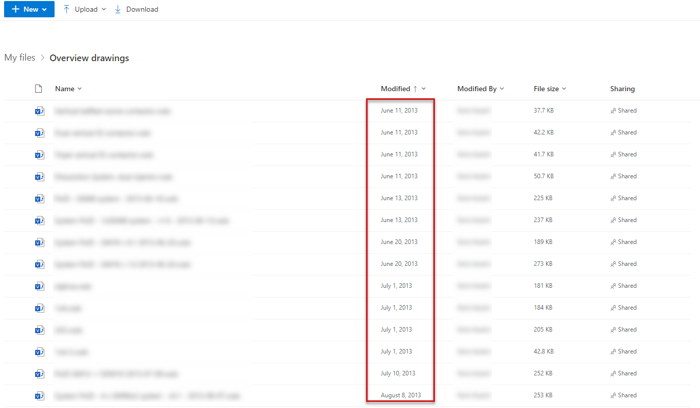 Keep Modified date when downloading from OneDrive shared folder ...
