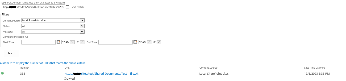 SharePoint Documents with Em dash ( – ) in URL are not being crawled ...