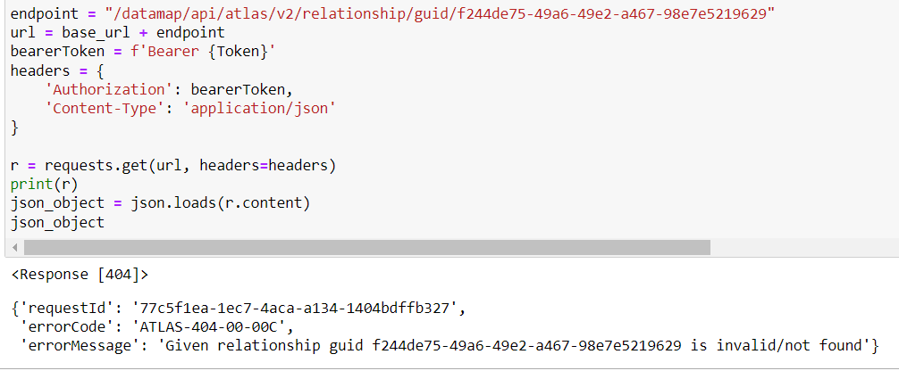 Relationship guid's are present in postgres table get entity api call ...