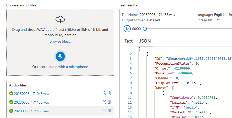 Azure speech to text does not hear sound from stereo mix. - Microsoft Q&A