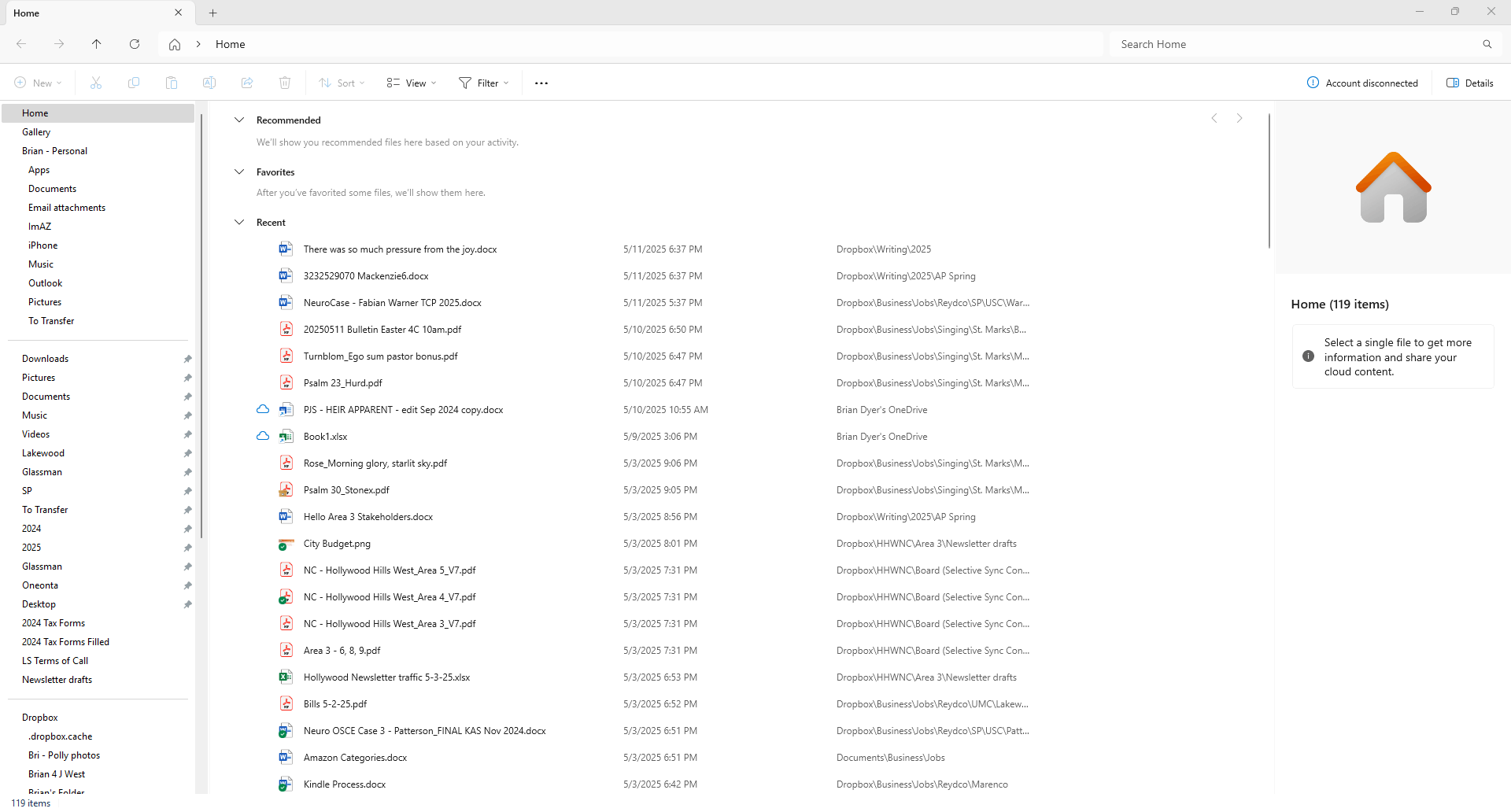 Windows Explorer: Everything nested under Desktop, including Home ...