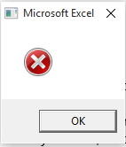 Blank Error Message - Microsoft Q&A