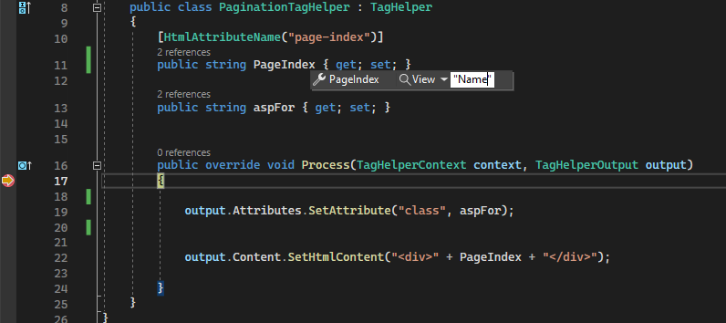 how to bind to taghelper property in razor pages? - Microsoft Q&A