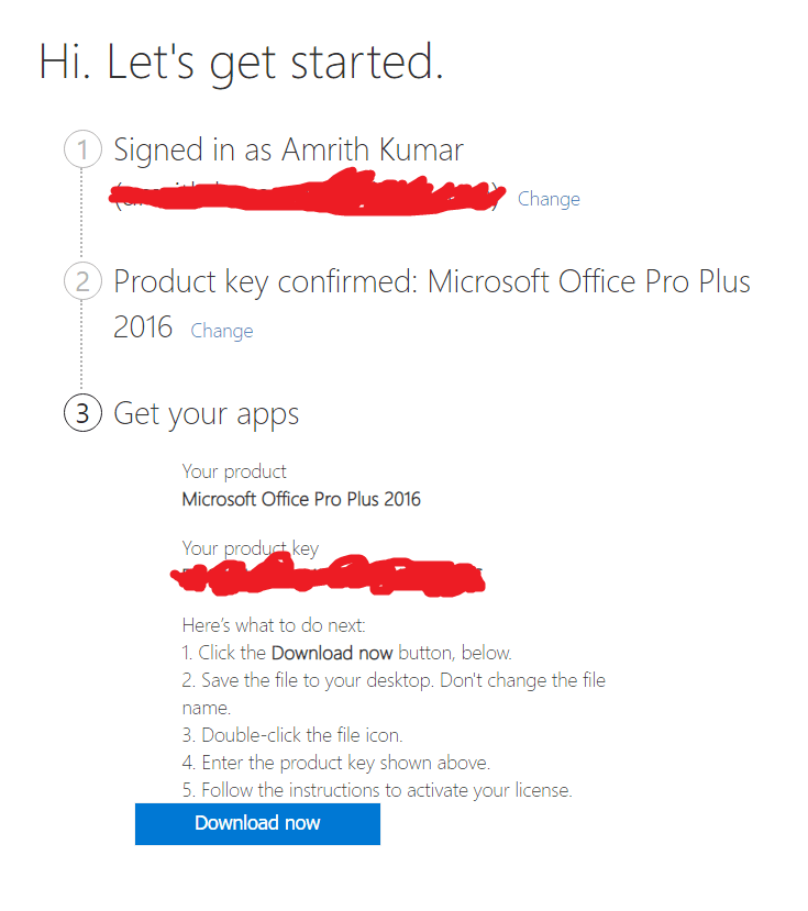 Install Office 2016 Professional 64 bit using Click to Run - Microsoft Q&A