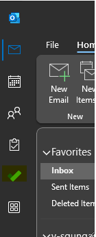 Where is the window pane for flagged email on the latest version of ...