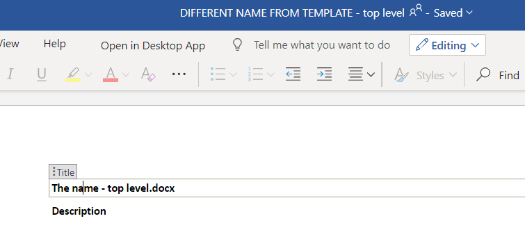 Populating Word document with Sharepoint metadata: not all metadata is ...
