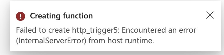 Azure function - fail to create & disappears after a few uploads/runs ... Azure function - fail to create & disappears after a few uploads/runs ...
