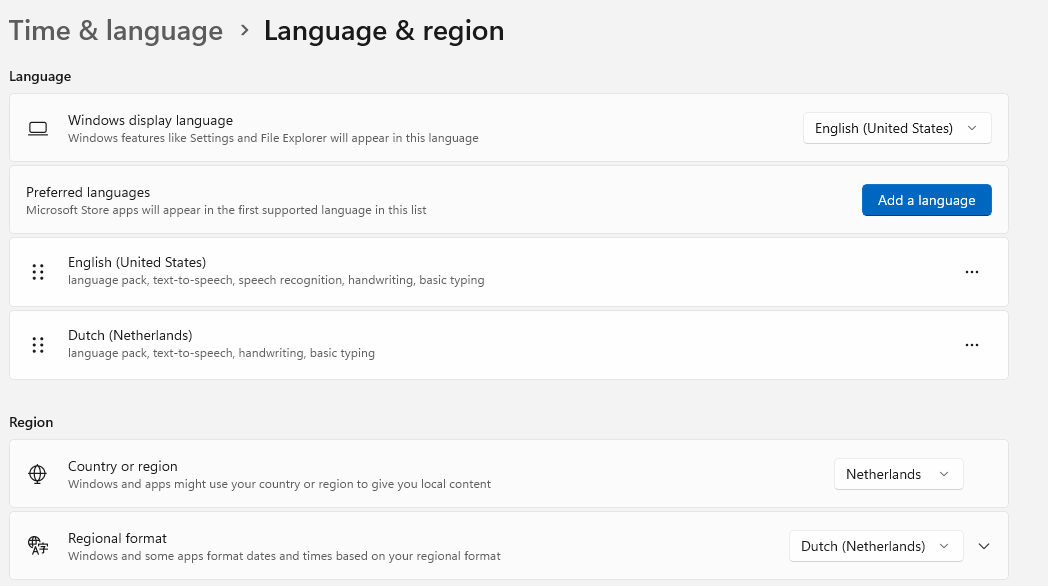 How to change the language of the Microsoft Loop DESKTOP app (so not ...