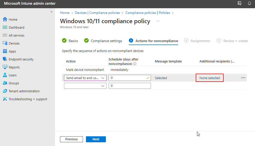 Intune compliance policy issue - Microsoft Q&A