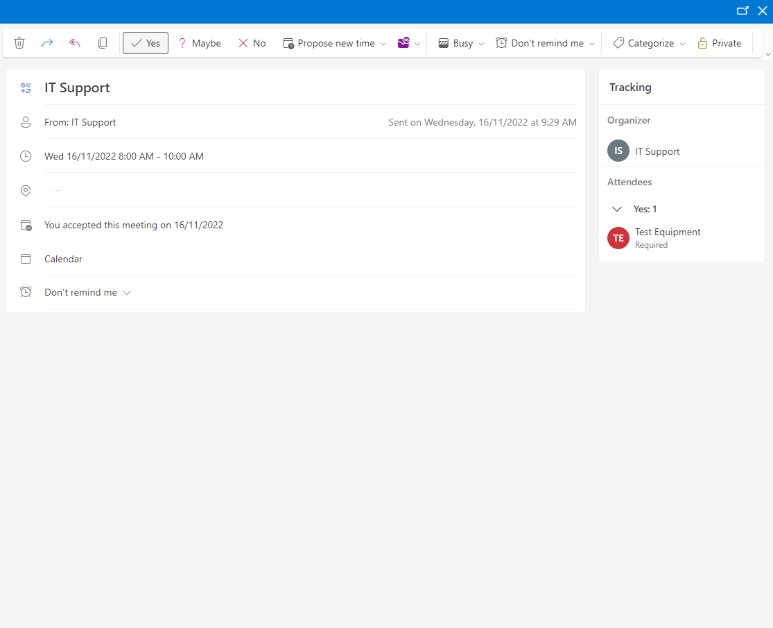 How to view all details of an equipment mailbox? - Microsoft Q&A