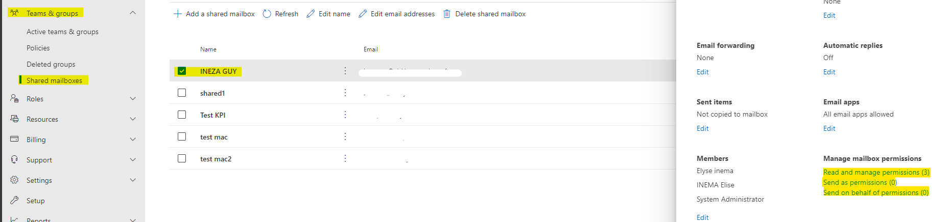 Restore shared mailbox and assigned a password - Microsoft Q&A