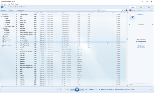 Windows Media Player: how to organize music - Microsoft Q&A