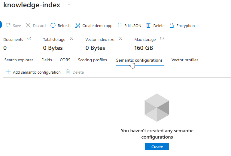 Unable to Enable Vector Search in Azure OpenAI Chat Playground for Azure AI Search Data Source ...