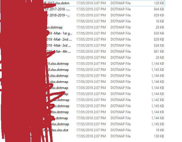 Ransomeware dotmap files - Microsoft Q&A