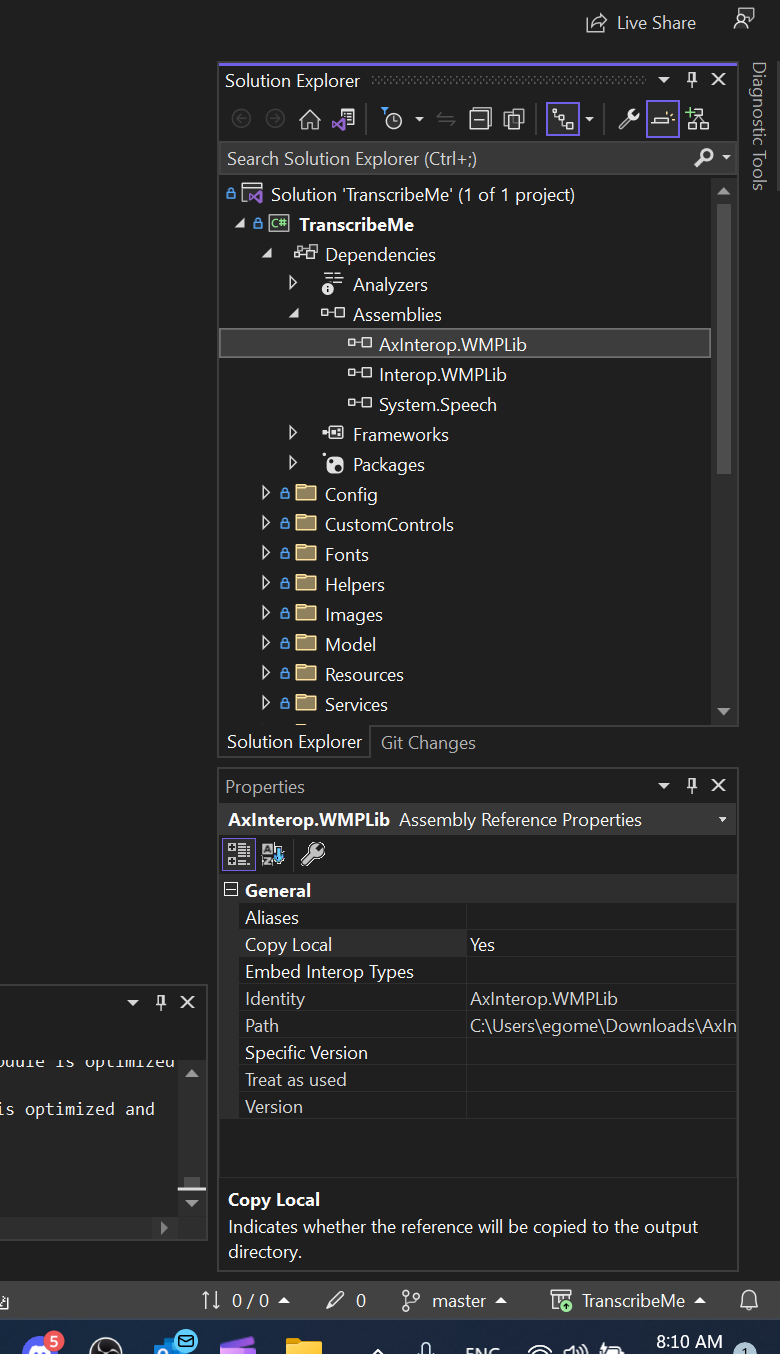 Assemblies Problem - Microsoft Q&A