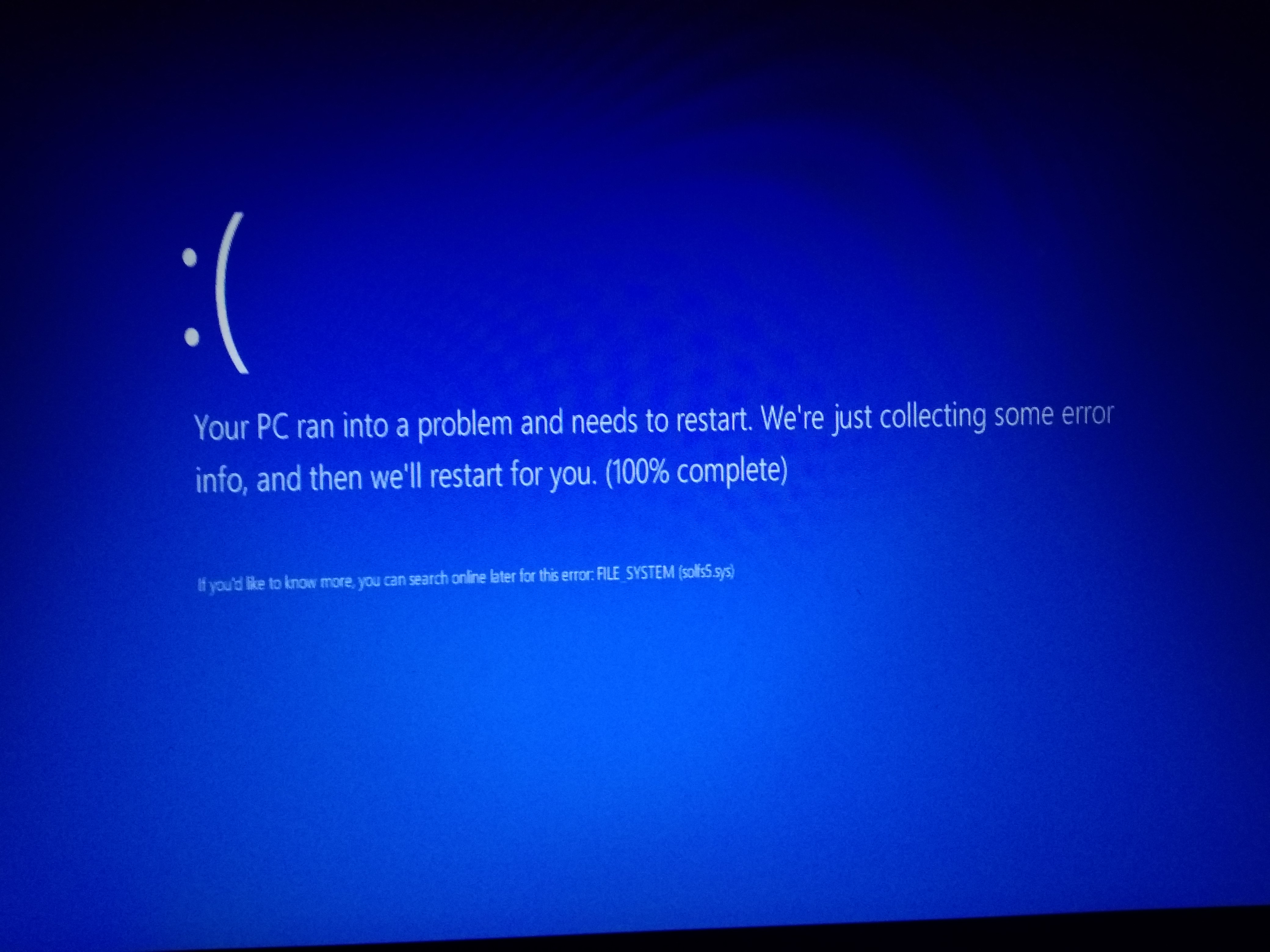 windows blue screen - Microsoft Q&A