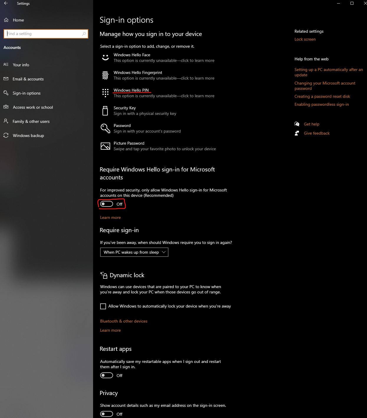 How Do I Stop Having to Validate My Account with a PIN? - Microsoft Q&A