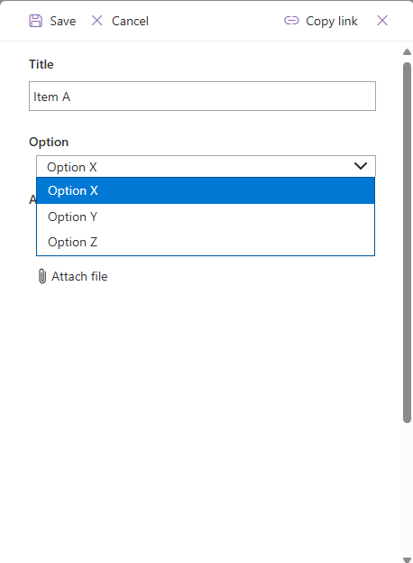 How do you add a specific value to pop up in a dropdown list - Microsoft Q&A