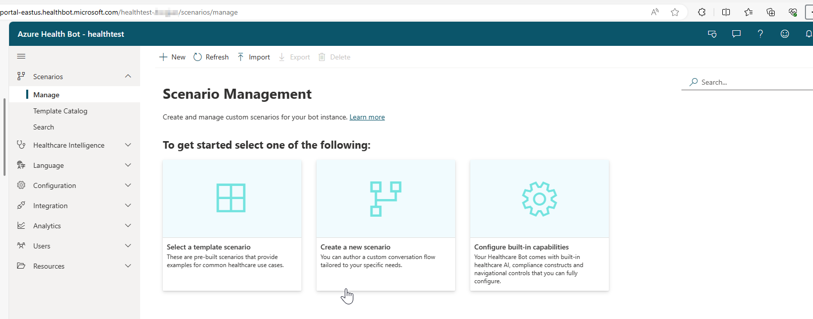 Azure health bot unavailable - Microsoft Q&A