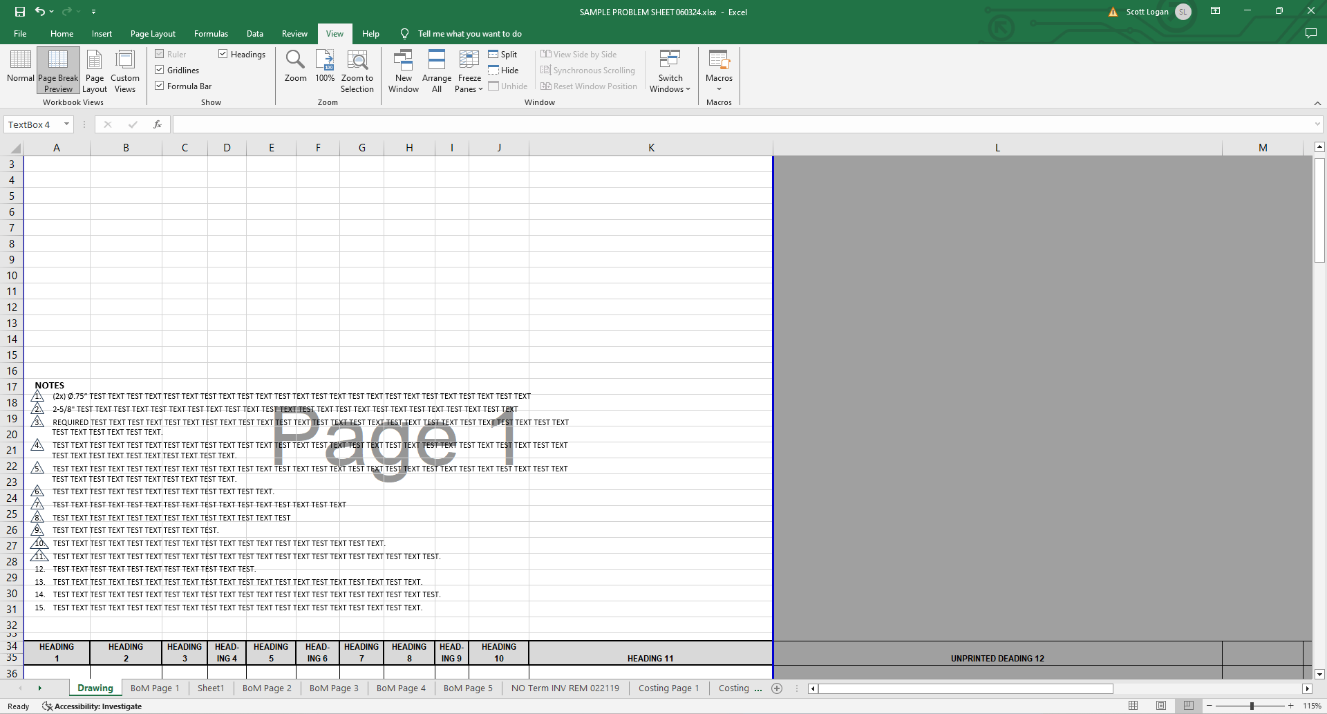 Excel Objects Move In Print Preview, Print, & Save As PDF - Microsoft Q&A