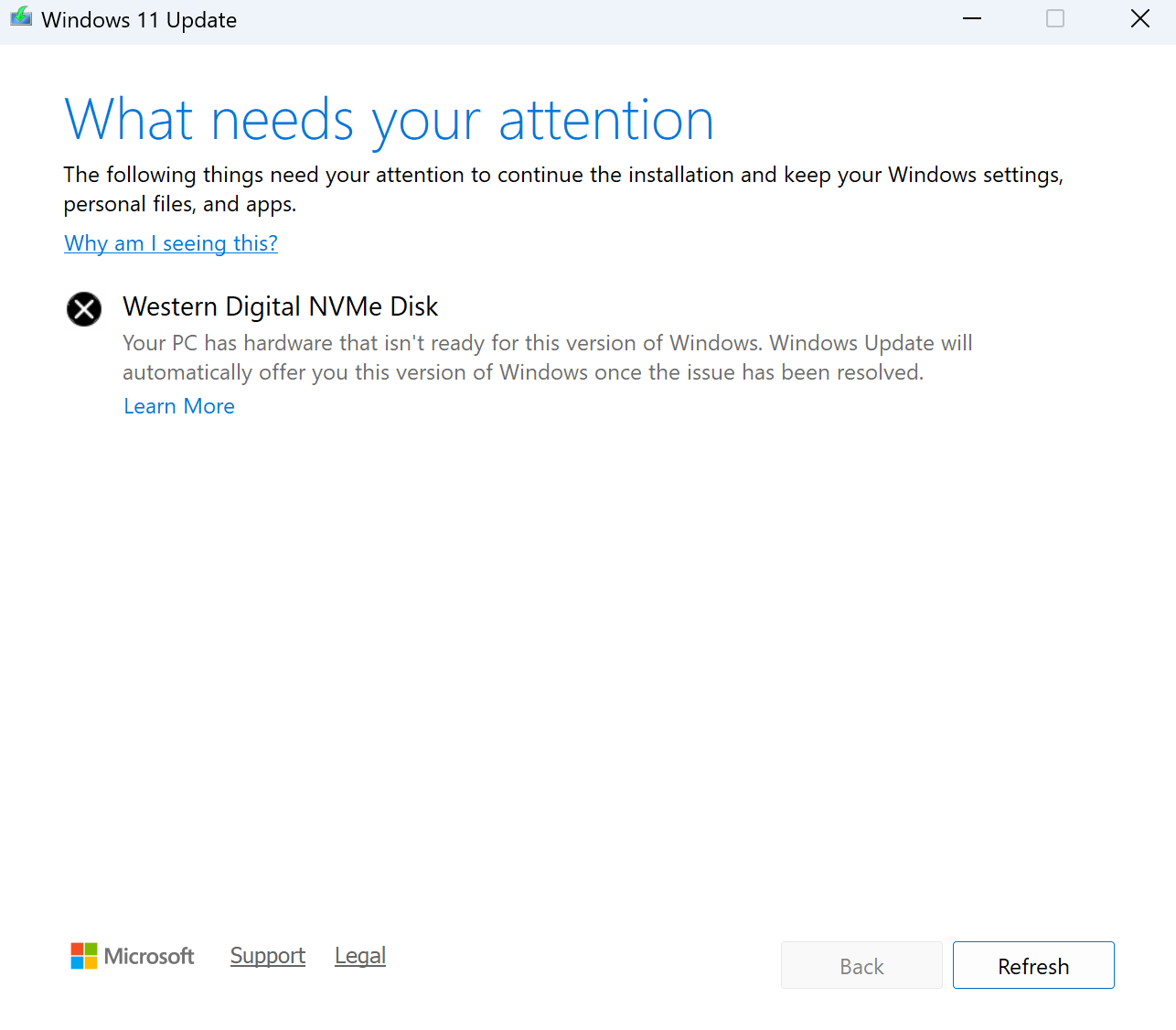 Having troubles updating to Windows 11, version 24H2 - Microsoft Q&A