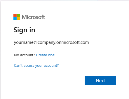business account says it doesn't exist - Microsoft Q&A
