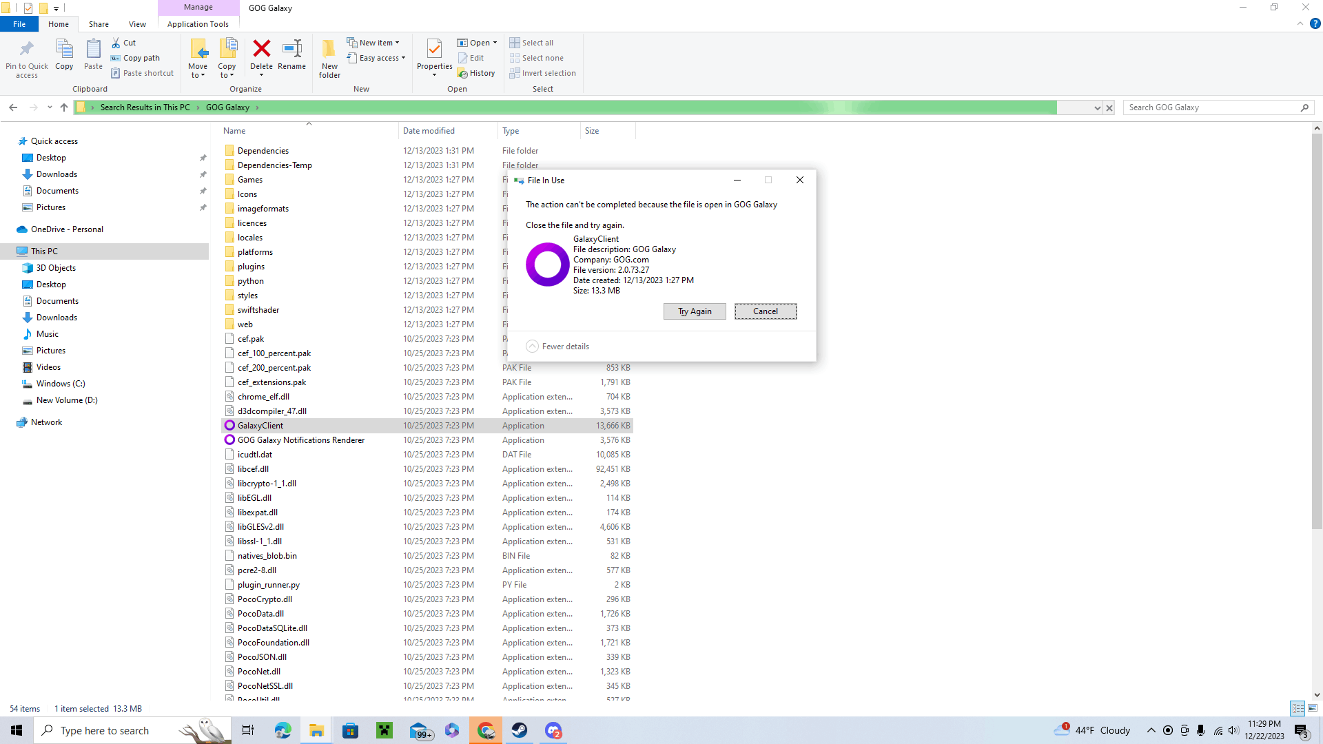 How to uninstall GOG Galaxy - Microsoft Q&A