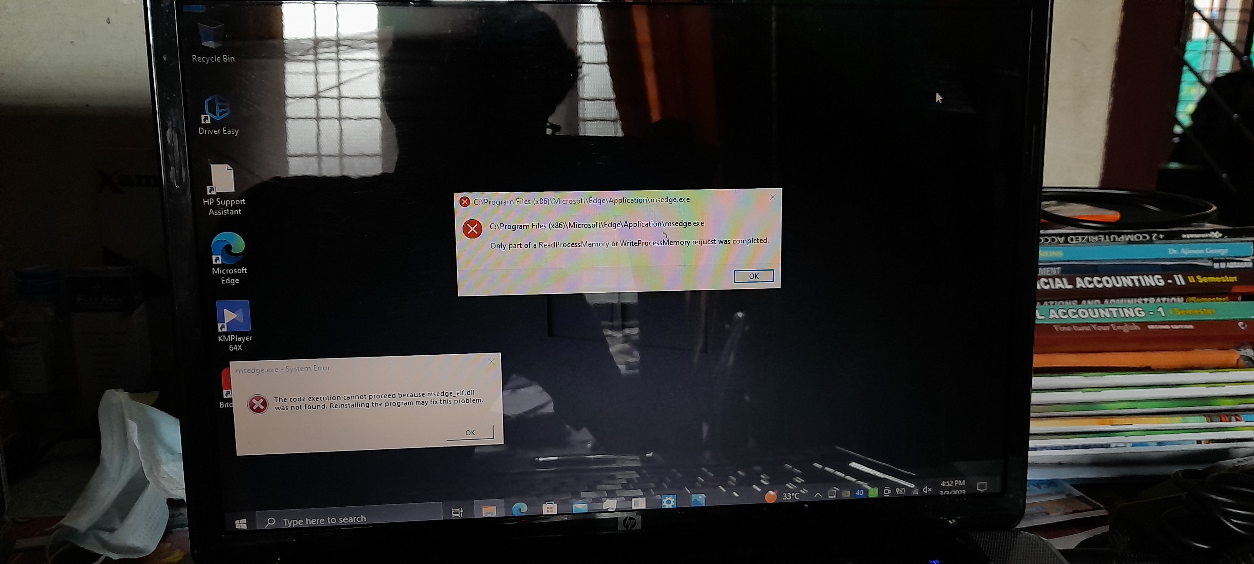 Msedge.exe errors on my windows 10 laptop - Microsoft Q&A