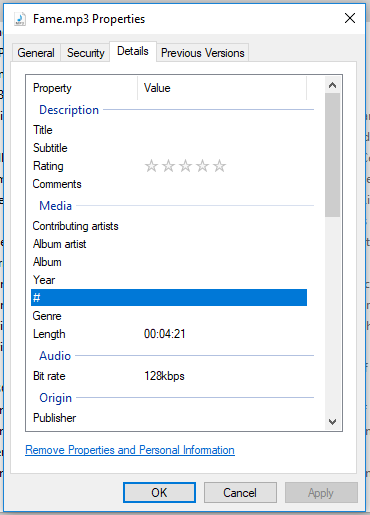 Windows 10 File Explorer file Details are not being saved - Microsoft Q&A