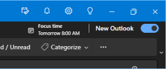 Help with the new outlook pre - Microsoft Q&A