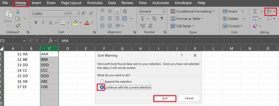 List that is alphabetically ordered by name, but a numeric ID that ...