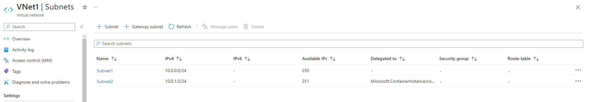 How to connect Azure Container Instance into another grouped VM? - Microsoft Q&A