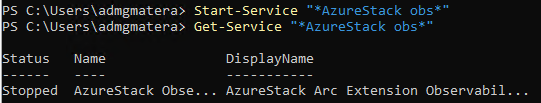 Azure local 23h2 after restart Node of cluster the Extension AzureEdgeTelemetryAndDiagnostics ...