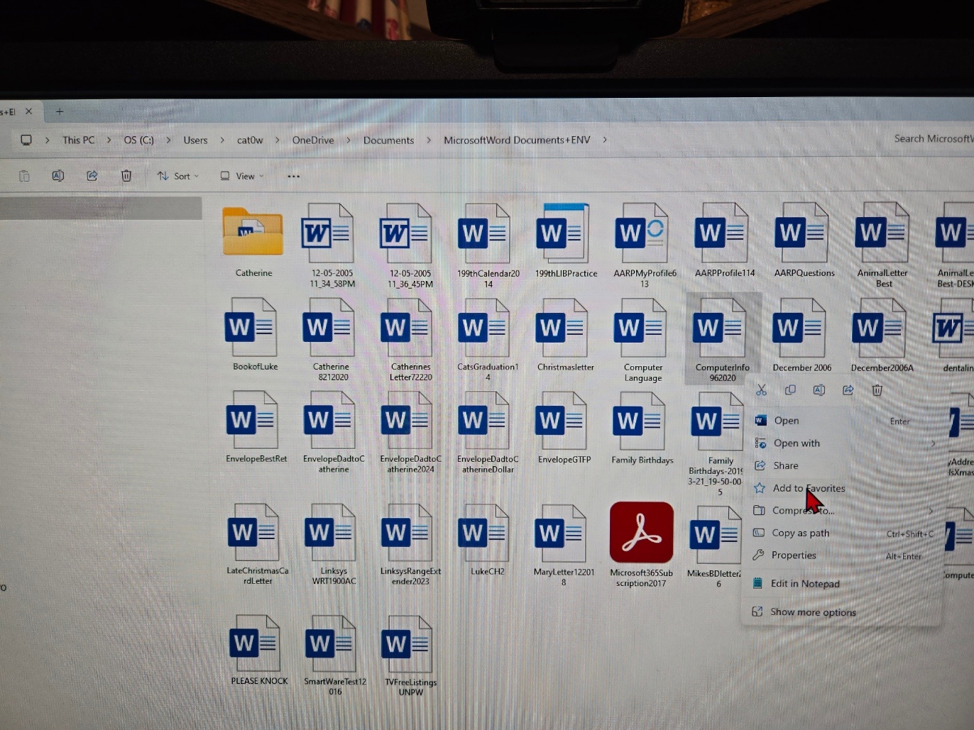How to favorite a file in office? - Microsoft Q&A