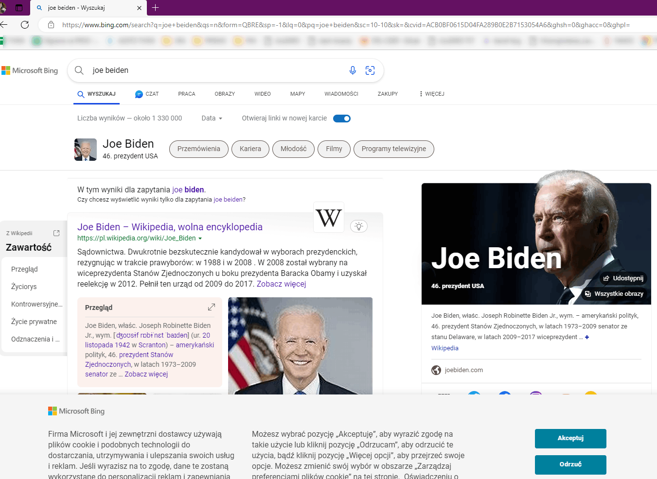 Wyszukiwanie bing nie zawsze działa - Microsoft Q&A