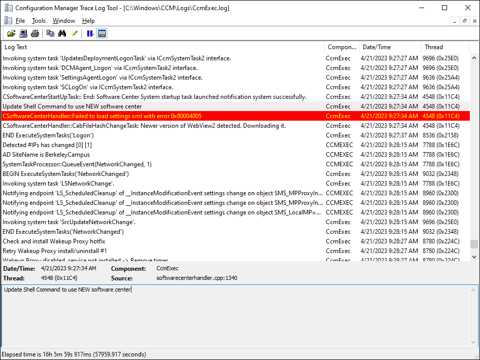 Task Sequence application deployment stuck on Downloading - Microsoft Q&A