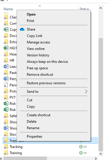 OneDrive shortcut opening in web browser - Microsoft Q&A