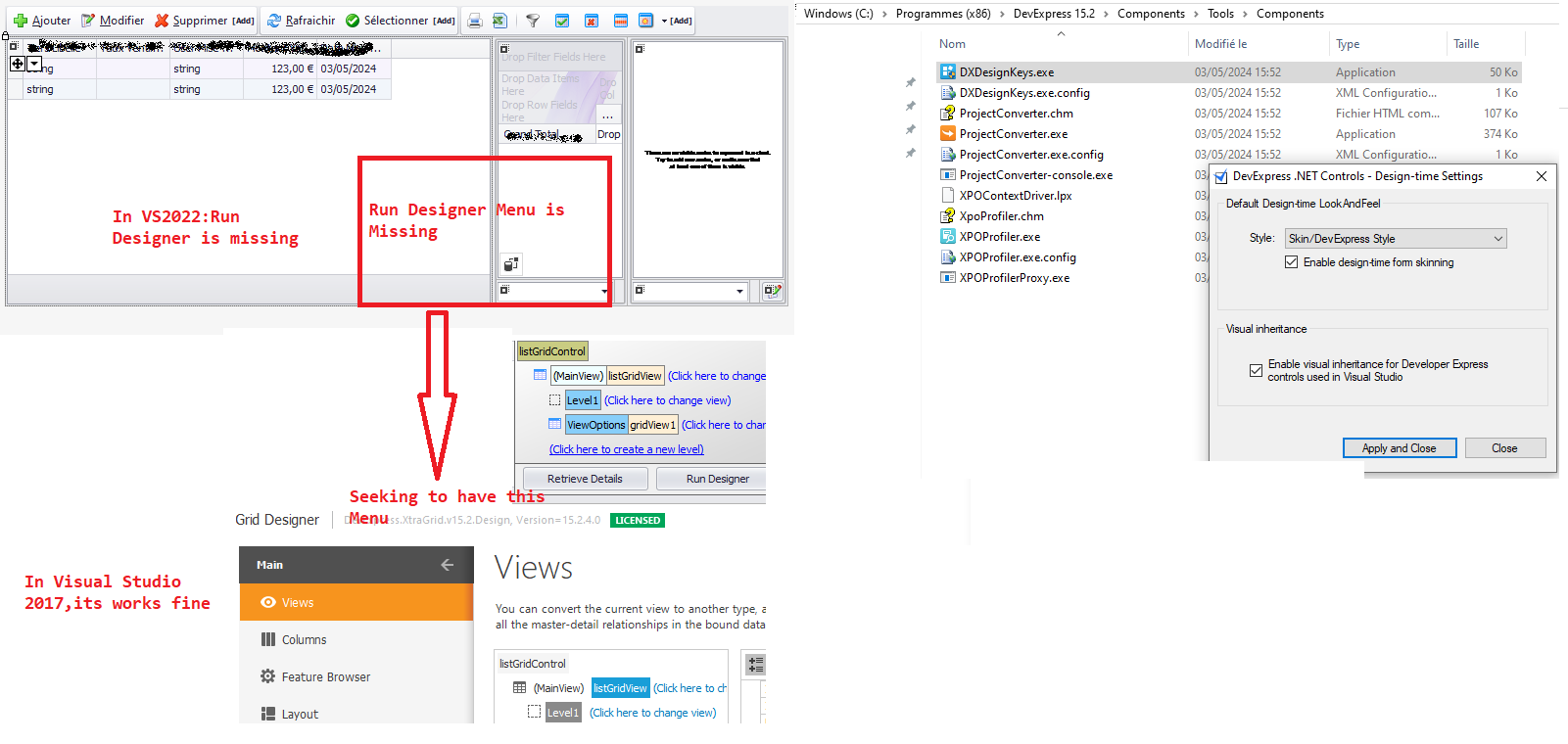 GridControl - Run Designer doesn't work - Microsoft Q&A