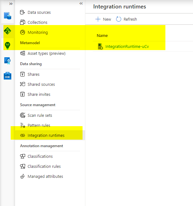 Scanned the On premises SQL Server, the scan is successful and assets ...