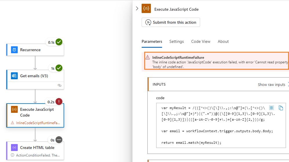 How to extract URL link from email body using Azure Logic Apps - Microsoft Q&A
