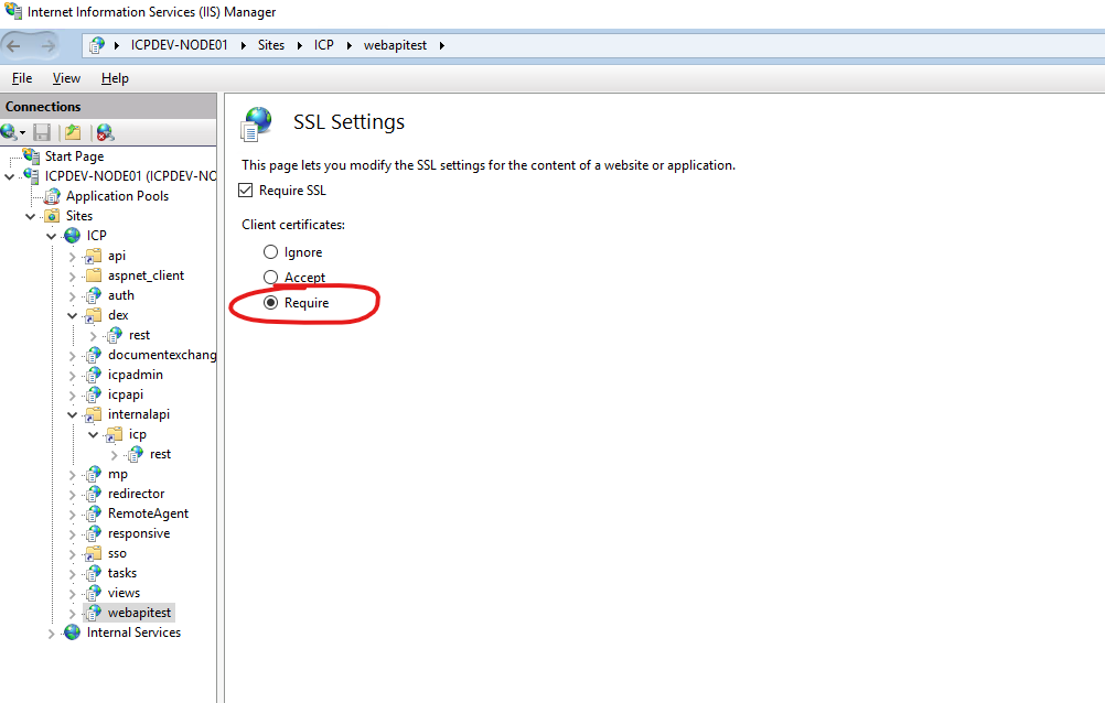 Azure Vm Not Able To Configure On Iis Client Certificate Required Microsoft Qanda 