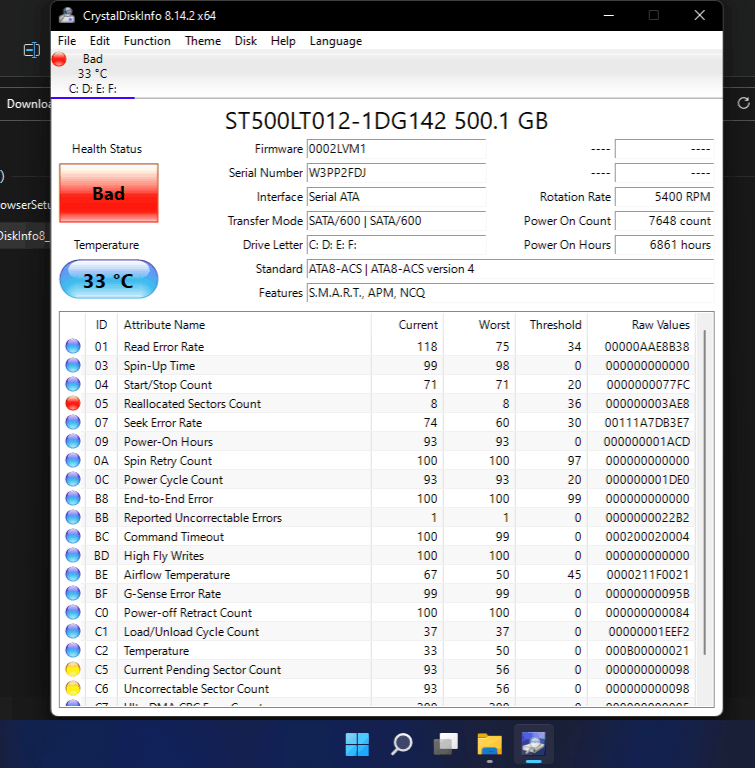 Bad Clusters on the Windows Partition - Microsoft Q&A