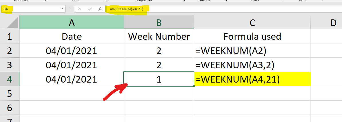 Week Numbering in Excel - Microsoft Q&A