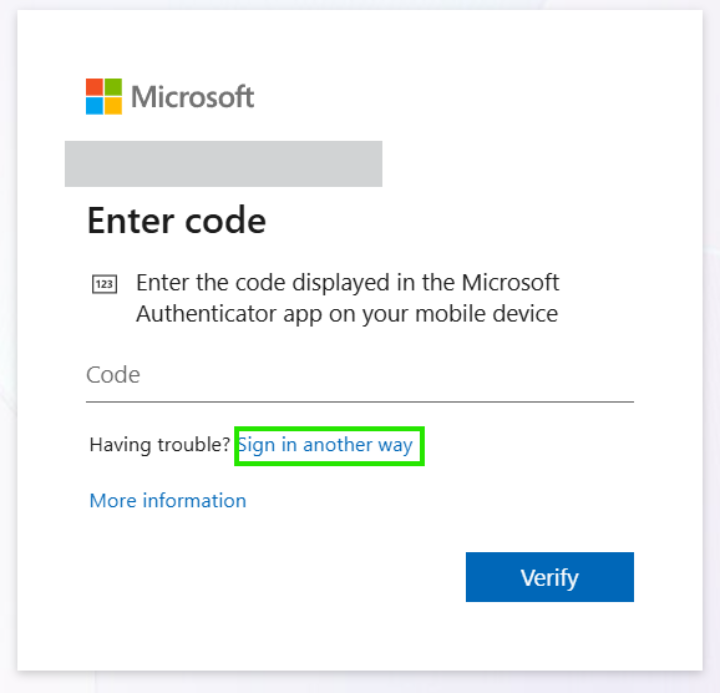 Authenticator App log in Issues - Microsoft Q&A