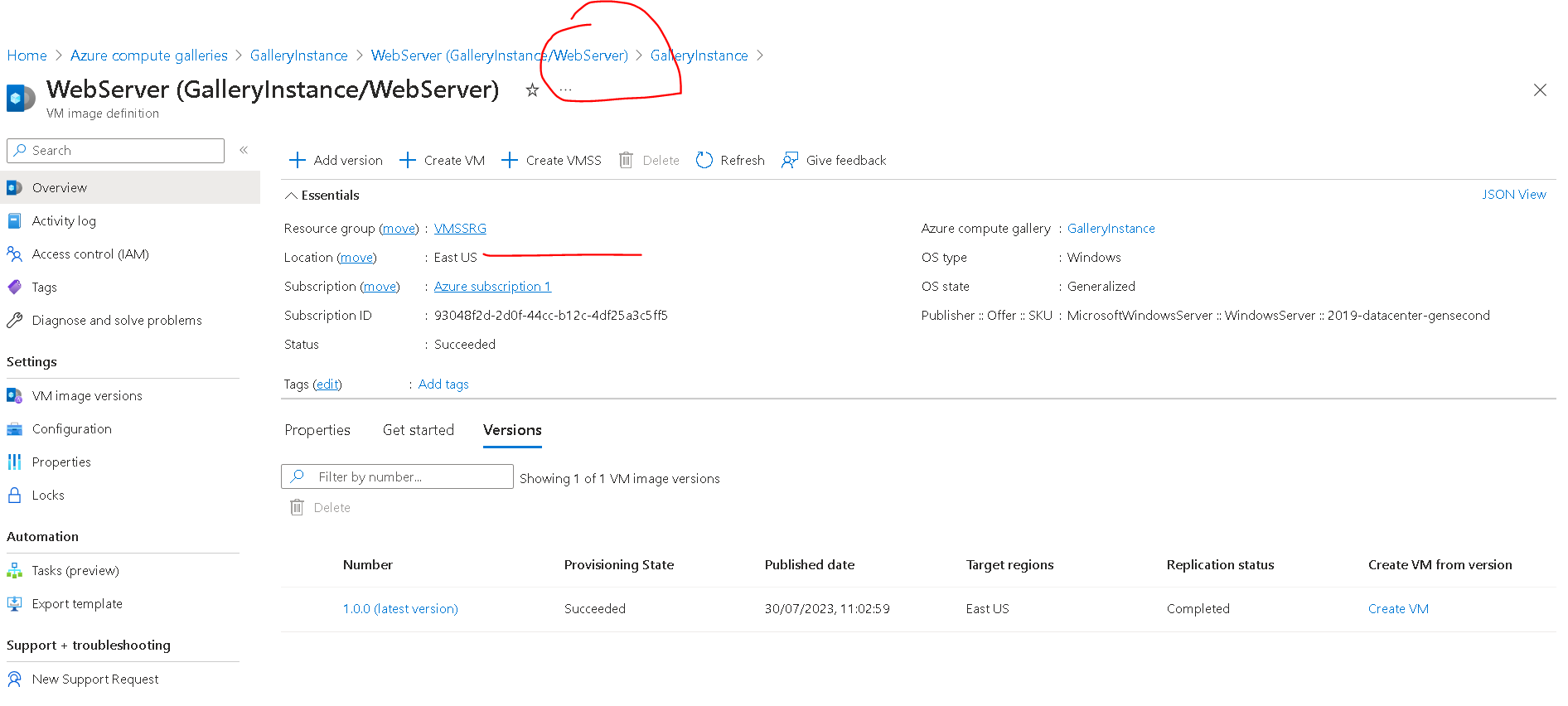 Update image is faling in the existing scale set - Microsoft Q&A
