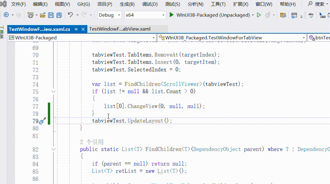 How To Scroll In The Tabs Area In Tabview In Winui3 By Using Code Microsoft Qanda