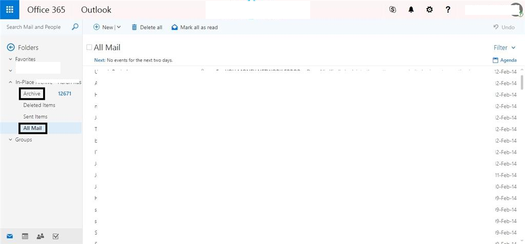 How to move multiple emails from one folder to another on office 365 ...