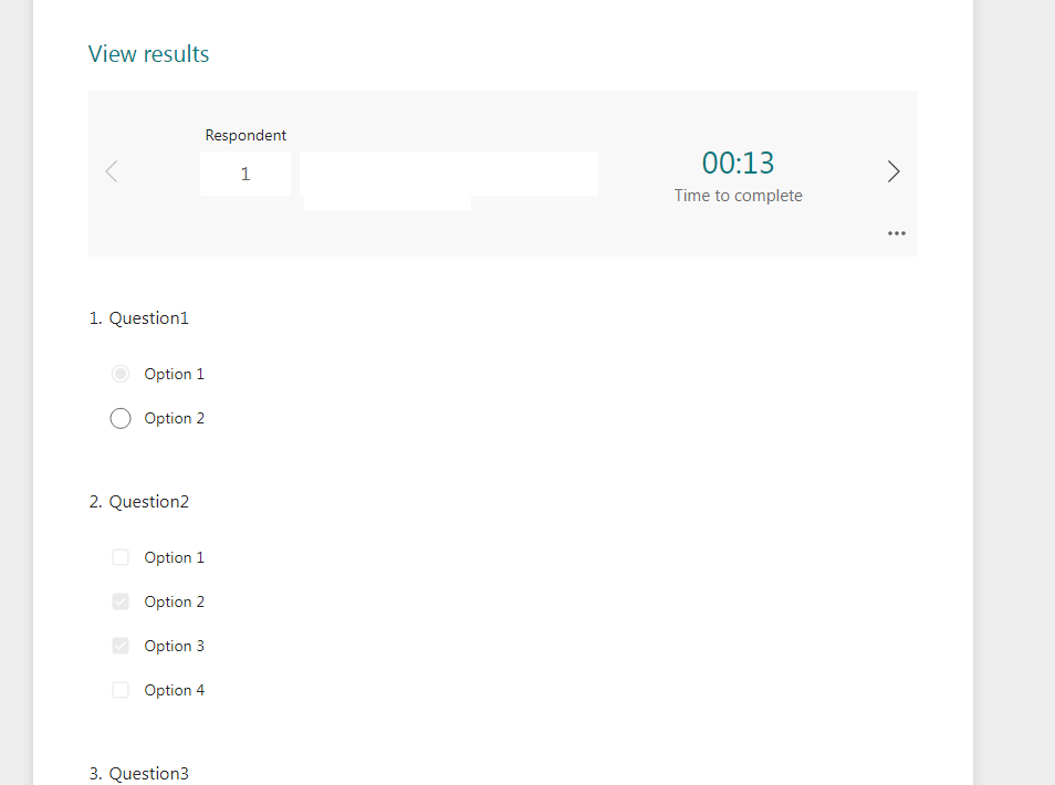 Forms Multiple Choice answers aren't showing up when viewed! PLEASE ...
