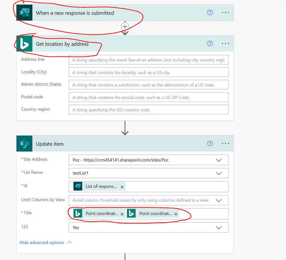 How to get Geo Tag locations using Microsoft forms - Latitude and longitude - Microsoft Q&A